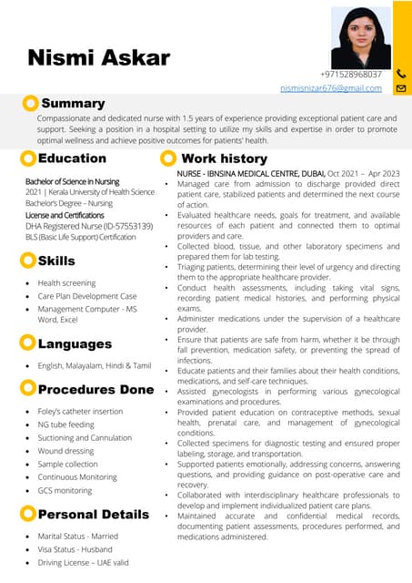 Resume of Doctor (MBBS) | PDF