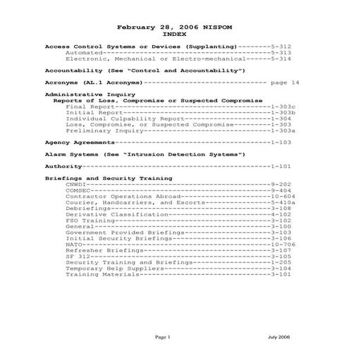 Do D Special Access Program Security Manual Dodm 5205 07 V1 Pdf 7309