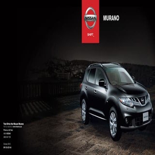 Nissan murano-brochure | PDF