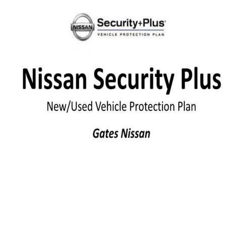 Nissan security plus | PDF