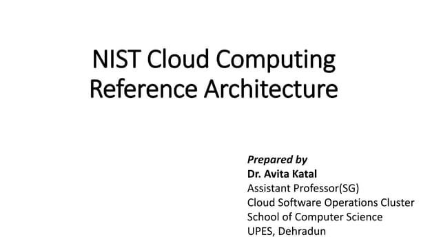 NIST Cloud Computing Reference Architecture.pptx