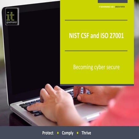 NIST to CSF to ISO or EC 27002 2022 with NIST | PDF