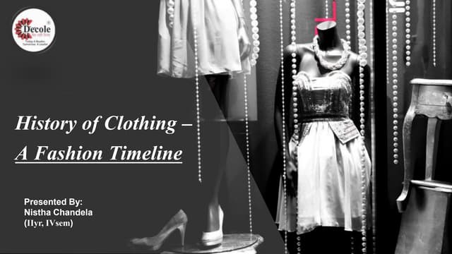 CLOTHING IN ANCIENT EGYPT: HISTORY OF FASHION | PPTX
