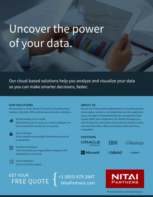 Oracle BICS Implementation Services | PDF