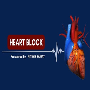 The heart block presentation simple .pdf