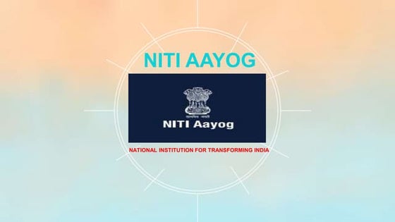Niti ayog | PPT