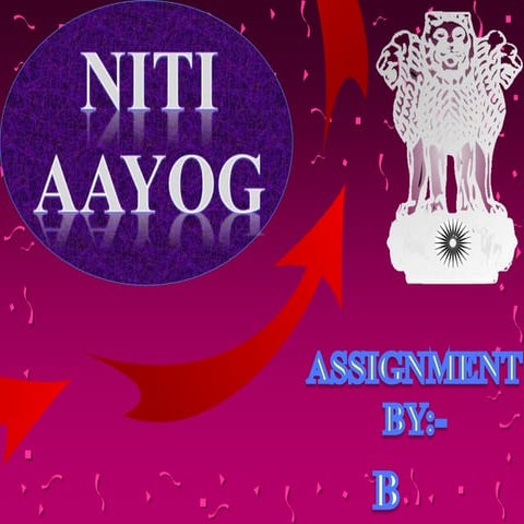 Niti Aayog | PPTX