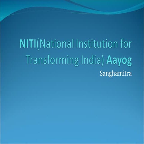 Niti Ayog information public administration.ppt