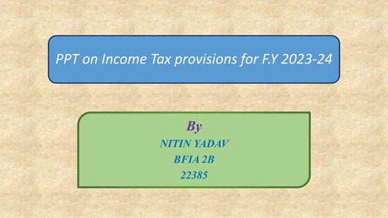 Old Income Tax Regime Vs New Income Tax Regime | PDF | Personal Taxes ...