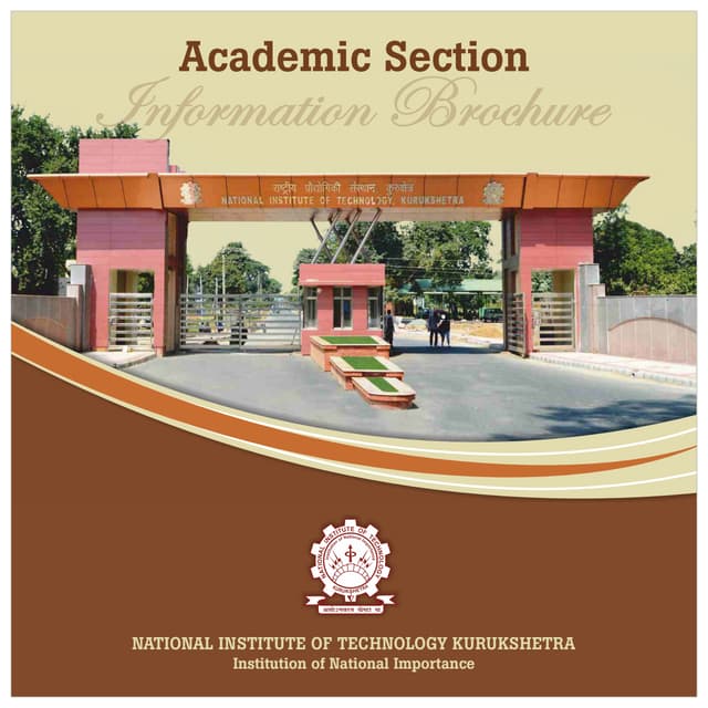 Nit k brochure | PDF