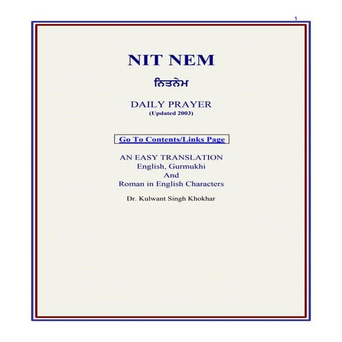 nitnem | PDF