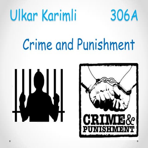 crime and punishment | PPT