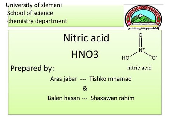 Industrial manufacturing of Nitric acid | PDF
