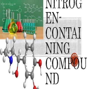 organic chemistry Nitrogen-containing compound .pptx