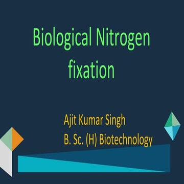 Nitrogen fixation..Ajit Kumar Singh.pptx