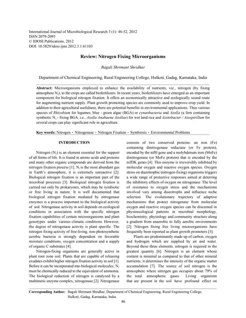 Lab.8 isolation of nitrogen fixer bacteria | PDF