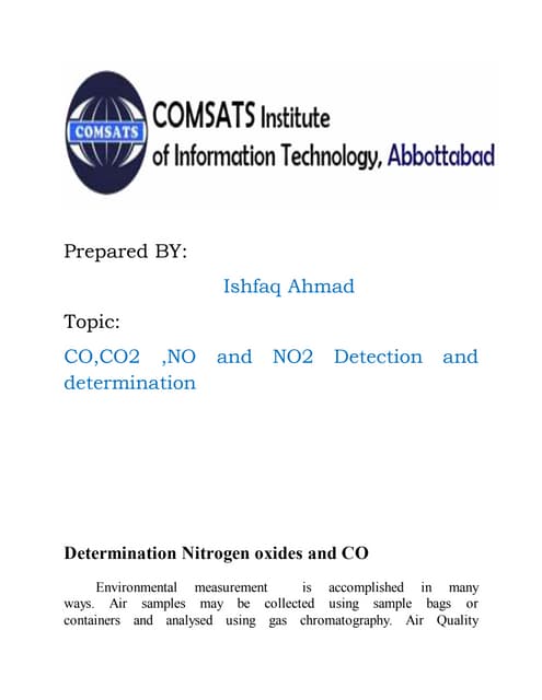 Orsat apparatus | PPT