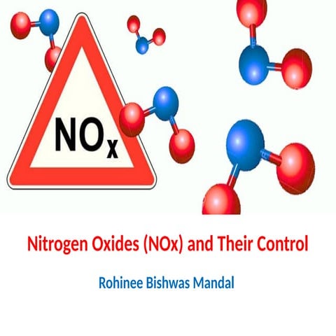 Nitrogen Oxides: An Overview of Control Techniques | PPTX