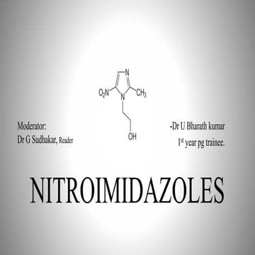 Nitro imidazoles | PPTX