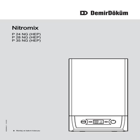 nitromix-demirdöküm kombi kullanma klavuzu | PDF
