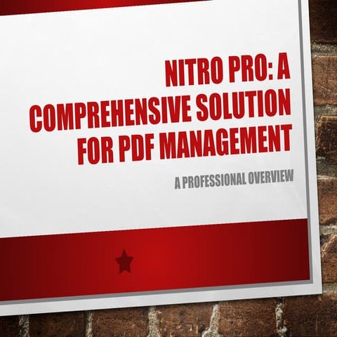 Nitro pro-10 | PDF
