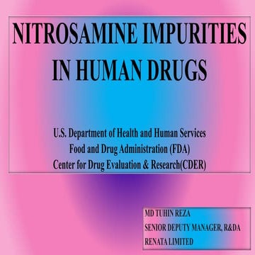 Nitrosamine Impurities in Human Drugs.pdf