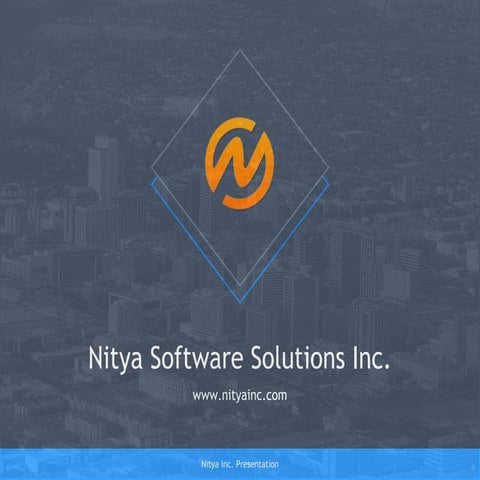 Nitya Software Solutions Inc Company Profile | PPTX
