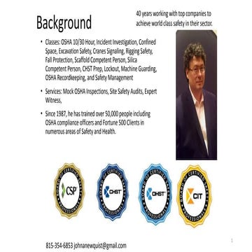 Niu prevention through design newquist 2019 | PPT