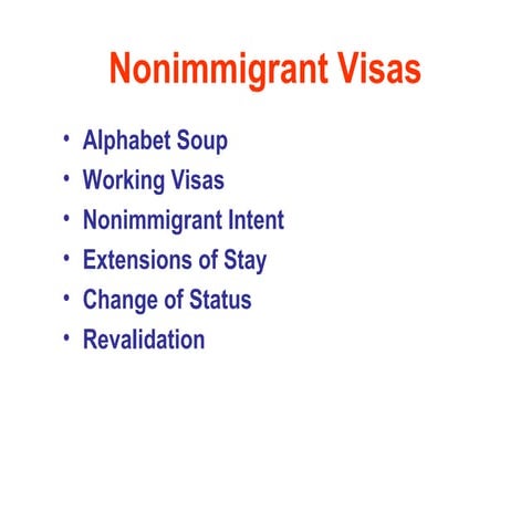 U.S. Immigration 101 | PPT