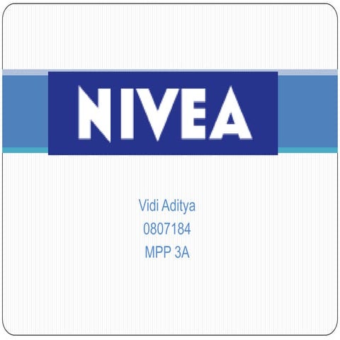 Nivea Vd | PPTX