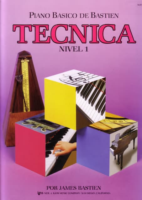 309387603 piano-basico-de-bastien-teoria-nivel-1-por-james-bastien | PDF