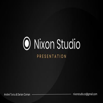 Nixon Studio - Pitch Deck Gallery - Innovation Labs | PPT