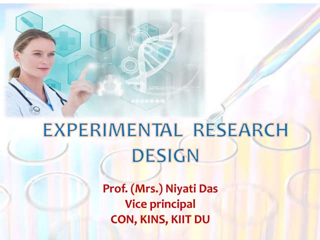 True experimental research design | PPTX