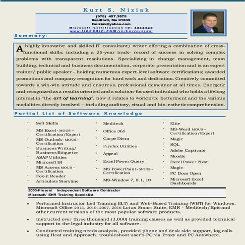 Gregory E Faust Resume | DOC