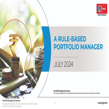 NJ-PMS-Presentation portfolio management | PDF