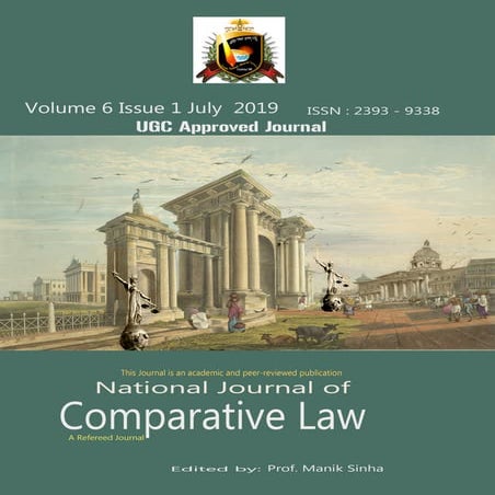 National Journal of Comparative Law vol 6 issue 1 , 2019 | PDF ...