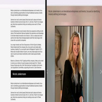Inspiring the Next Generation: Nicole Junkermann | PPT