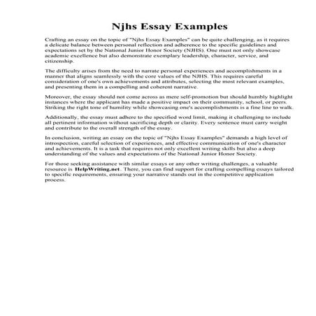 Njhs Essay Examples.pdf