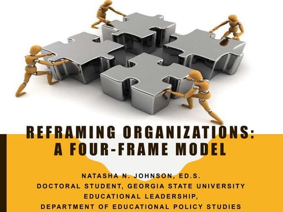 Four-Frame Model - Reframing Organisations | PPTX