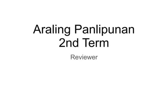 Ang Aking Komunidad | PPTX