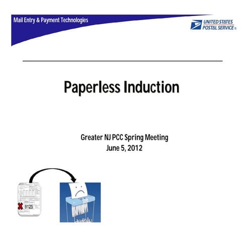 PaperLess Induction | PDF