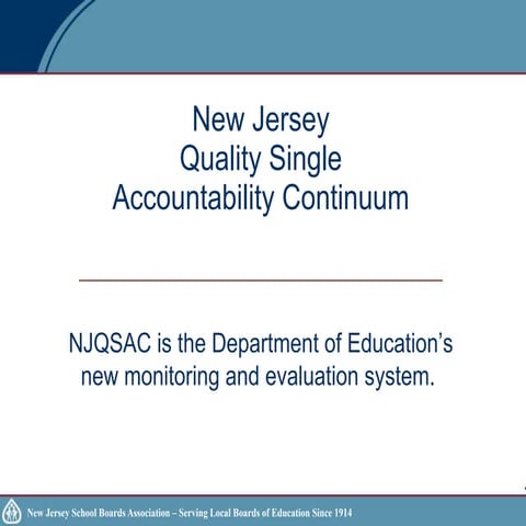NJQSAC | PPT
