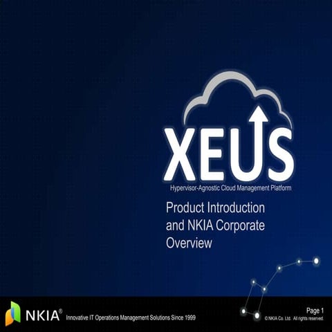 POLESTAR XEUS, Hypervisor-agnostic Cloud Management Platform from NKIA ...