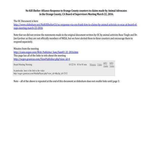 NKSA Response to OC CEO Frank Kim memo re OCAC failures Board of Sups ...