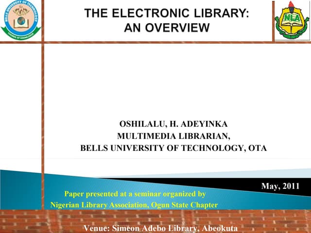 E Library Moosa and Utba | PPTX