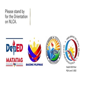 NLCA_ORIENTATION_2024 for Pretest and Posttest | PPTX