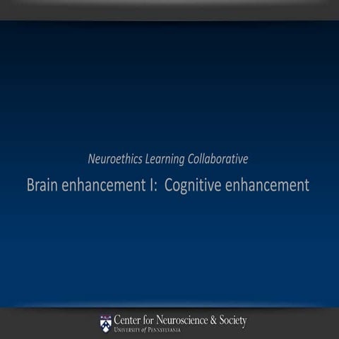 Cognative Enhancement | PDF | Illegal Drugs, Tobacco, eCigarettes ...
