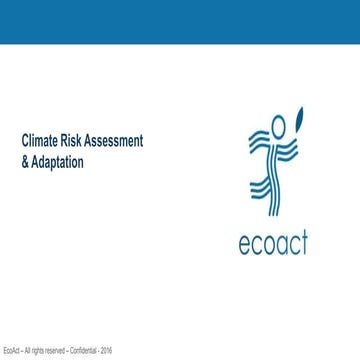 New offer: Climate Risk | PPT