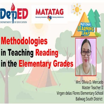 Reading mEthod in the teaching elementary pupils | PPTX