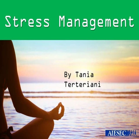 Stress Management | PPTX